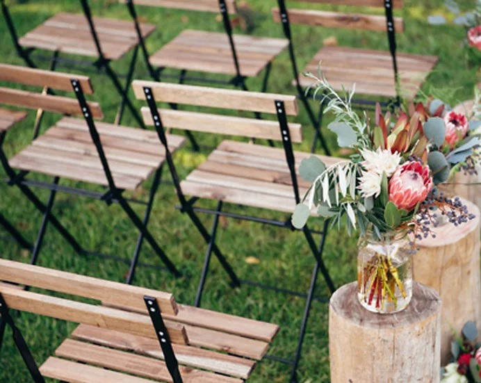 Timber Folding Chair | Prop Garage